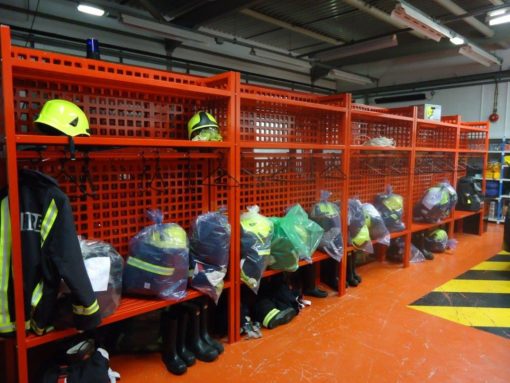 Fire & Rescue Turnout Gear Storage Racks - Lockers For Schools And Leisure