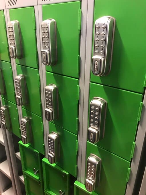 Lockers with Combination Locks