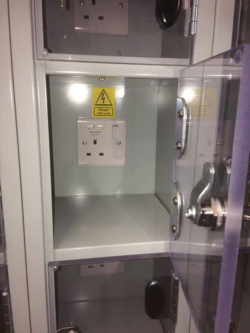 Mini Wallet lockers with Perspex doors - Lockers For Schools And Leisure