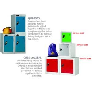 Probe Cube lockers - Lockers For Schools And Leisure