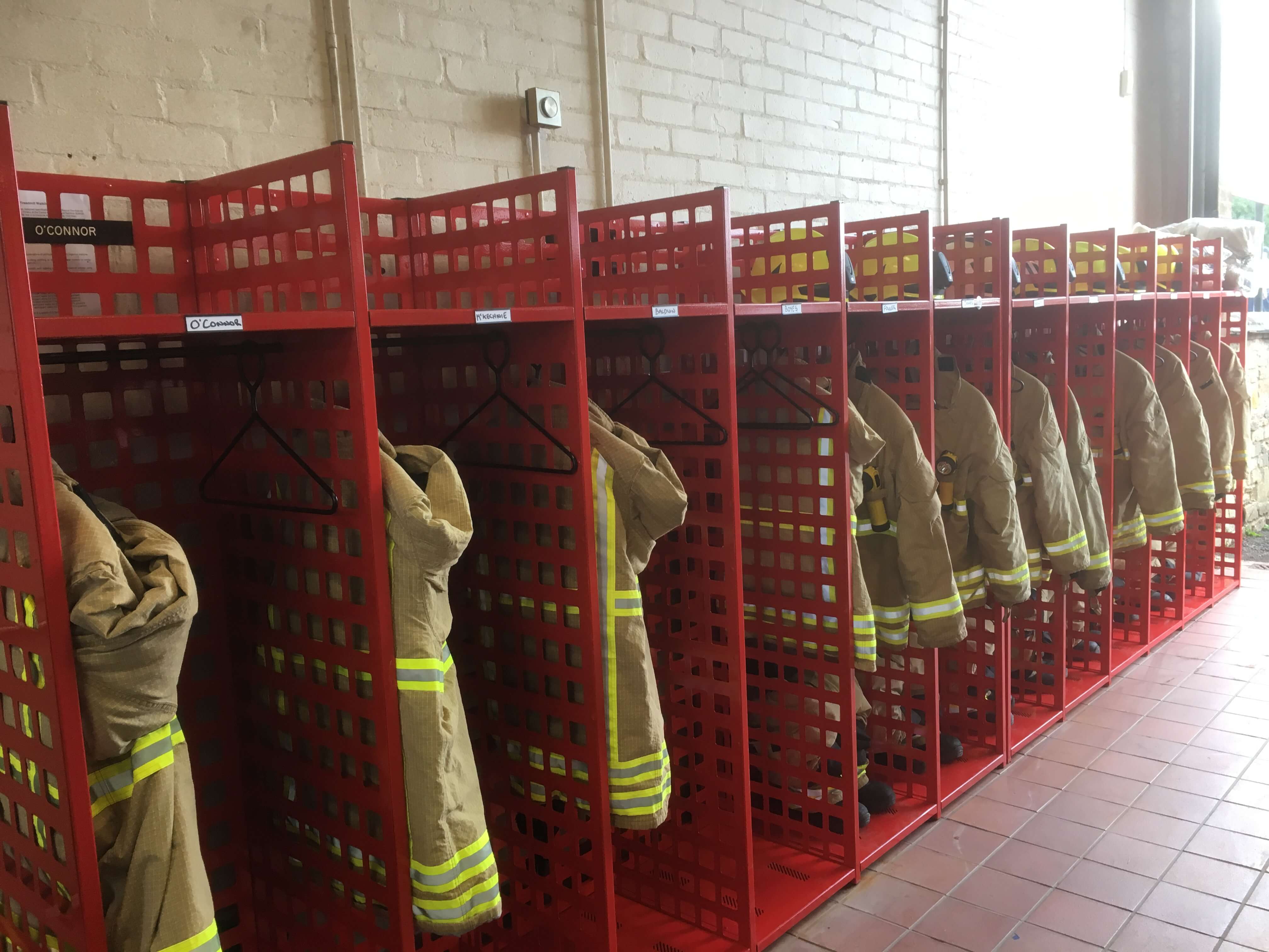 PPE Uniform Storage Hanging Racks - Lockers For Schools And Leisure
