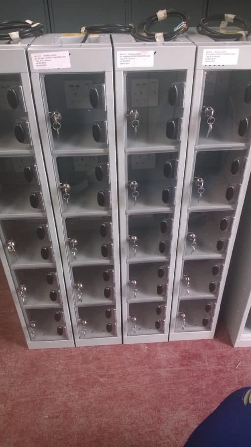 Clear Door Anti Theft Security Lockers - Premier Lockers UK
