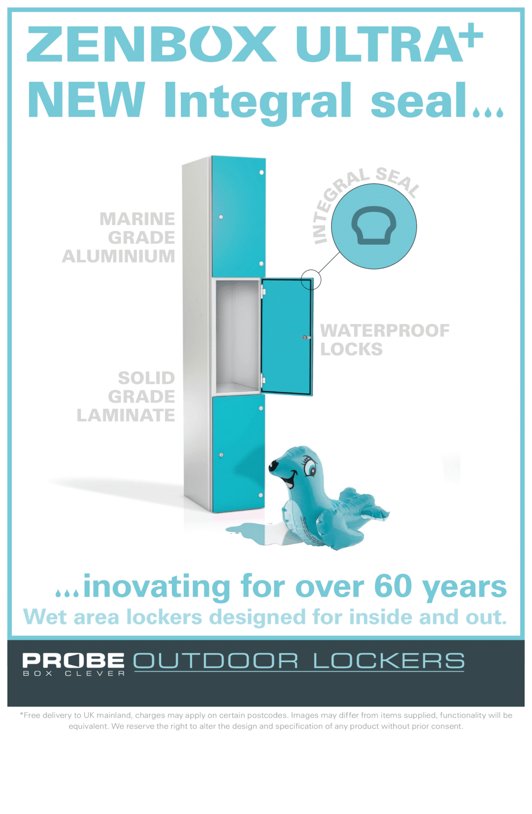 Outdoor Lockers Zenbox Ultra - Lockers For Schools And Leisure