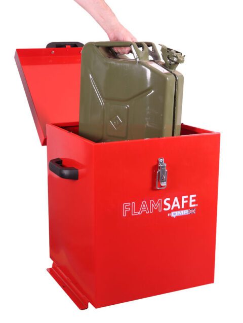 Flammable transportation storage boxes - Premier Lockers UK